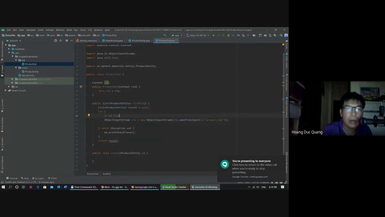 Bài 14. Hướng dẫn đọc ghi file trong Android part 1 - YouTube
