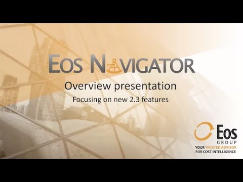 Overview of Eos Navigator: Focusing on 2.3 Features - YouTube