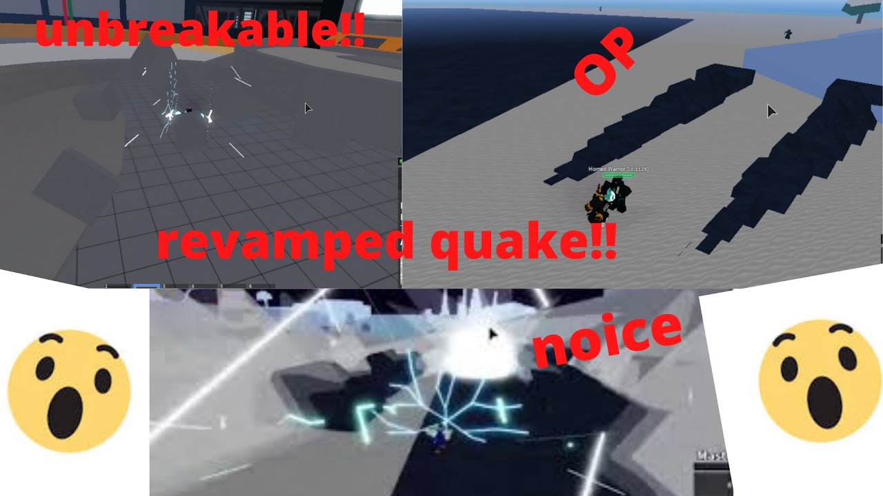 REVAMPED QUAKE SHOWCASE!!( blox fruits) - YouTube