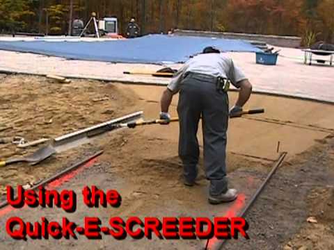 How to use the Quick-E- Screeder - YouTube