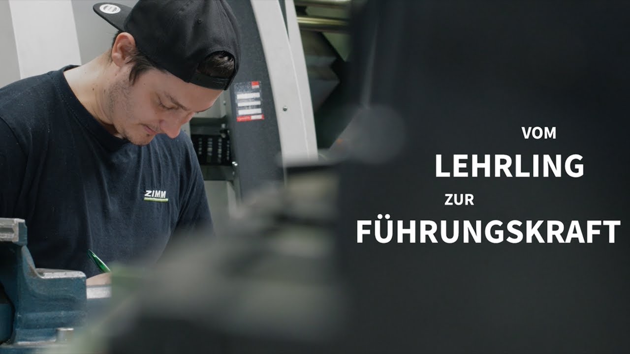 Vom Lehrling zur Führungskraft | Karriere bei ZIMM - YouTube