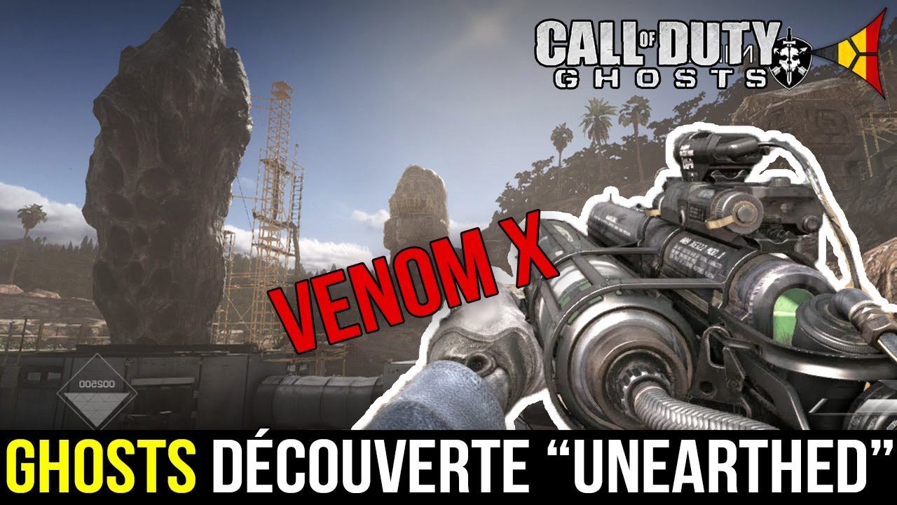 Ghosts // Découverte Map "UNEARTHED" + VENOM X (Tuto) - DLC Devastation ...