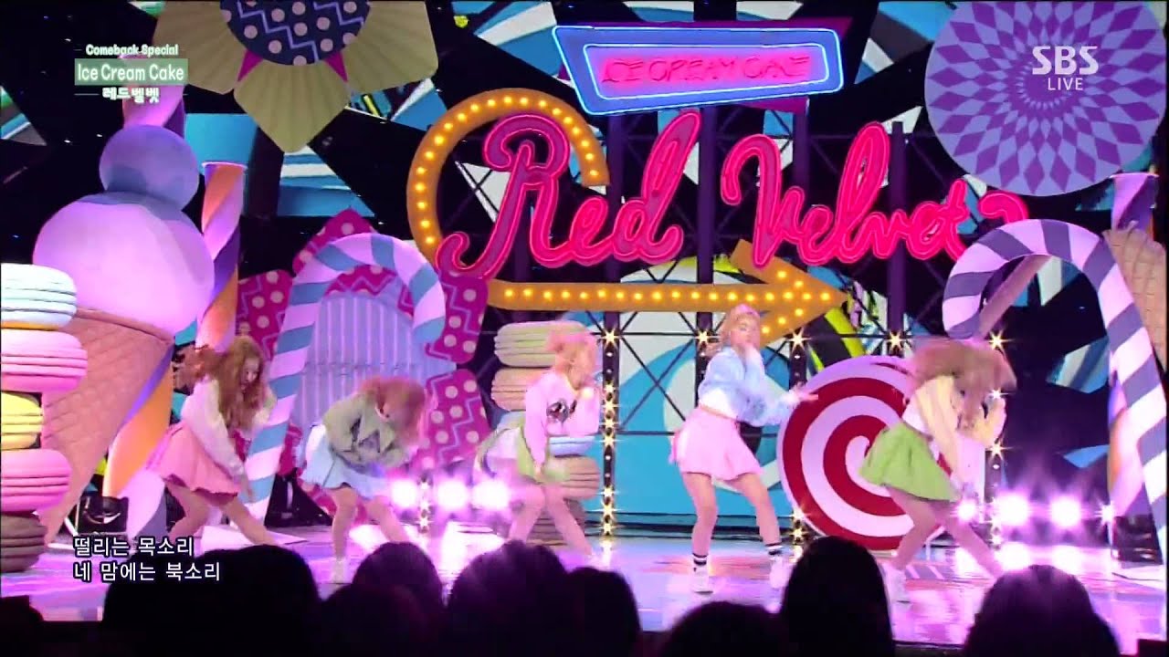 레드벨벳(Red Velvet) - Automatic + Ice Cream Cake @인기가요 Inkigayo 150322 ...