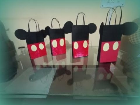 Handmade Paper bag/RETURN GIFTS/DIY PAPER BAG - YouTube