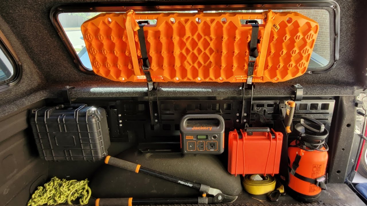 Making the BEST Molle Panels - Truck Camper Build - YouTube