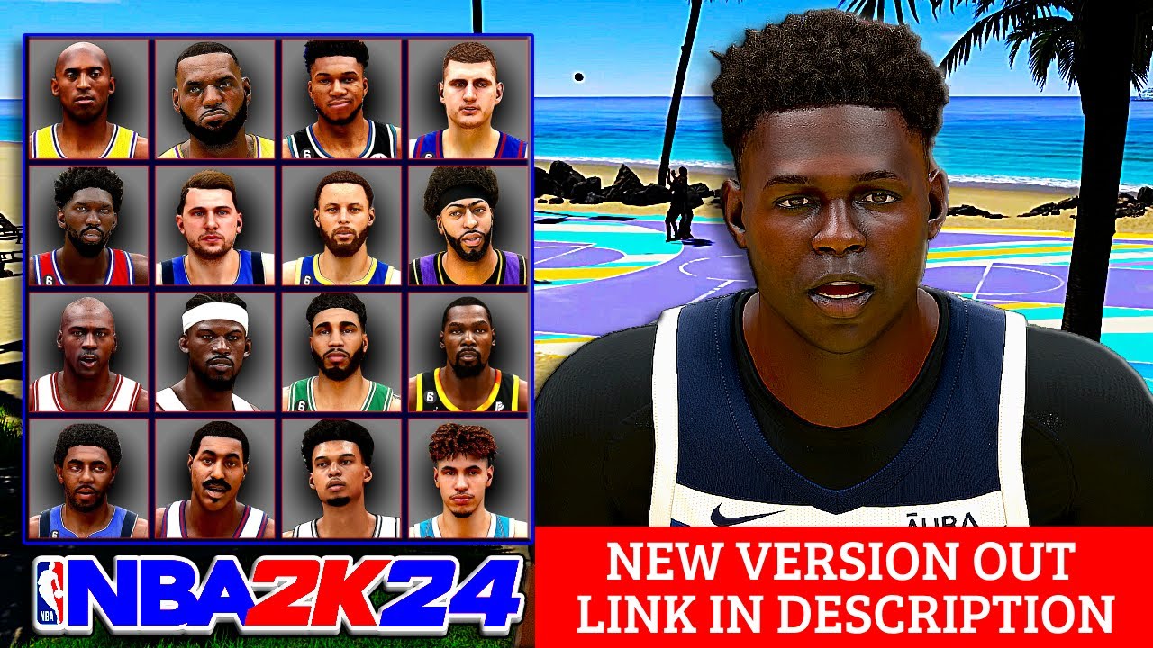 BEST Anthony Edwards Face Creation on NBA 2k24! - YouTube