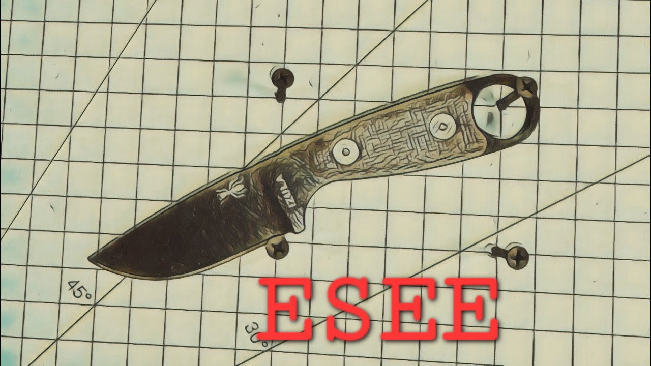 Esee Rowen Izula Fixed Blade Review - YouTube
