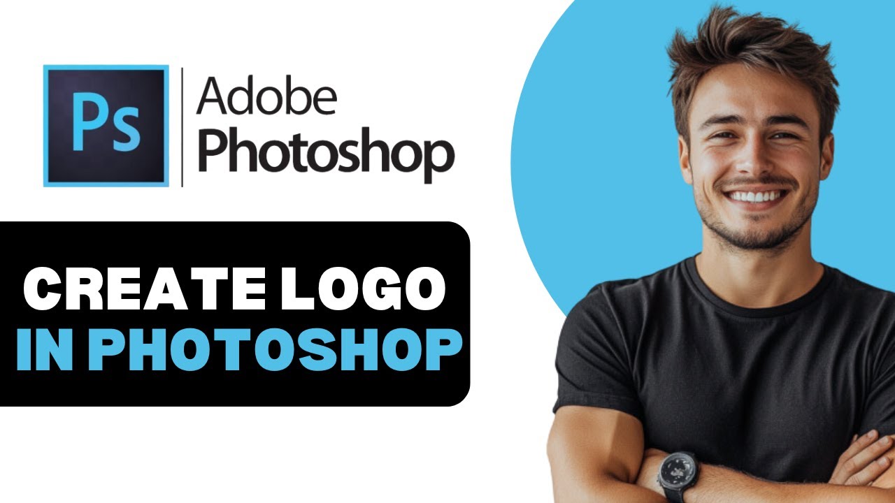 How To Create Logo In Photoshop For Beginners 2025 - YouTube