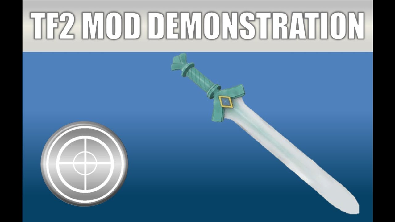 TF2 Mod Weapon Demonstration: The Goddess Sword - YouTube