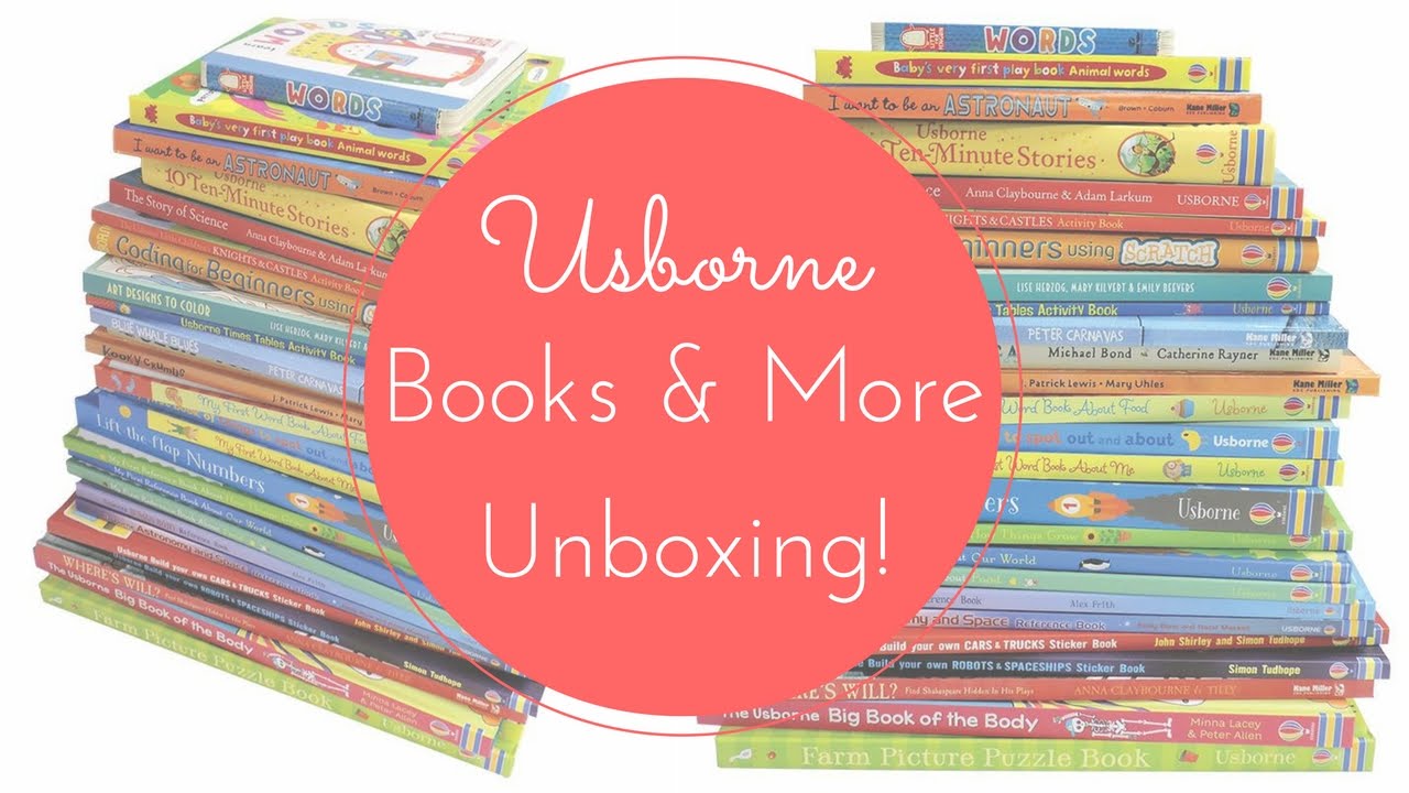 Usborne Books & More Unboxing - YouTube