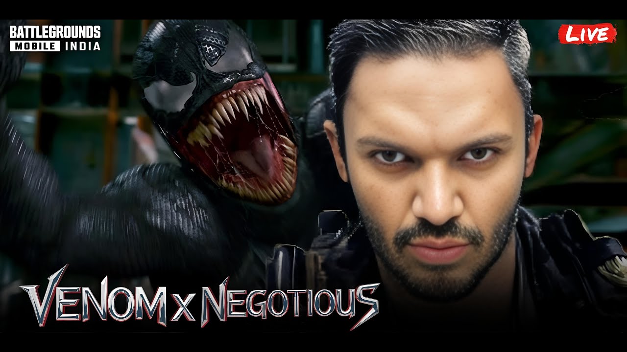 BGMI LIVE LO Riya Ekkada 😂Venom Mode: Intense Rank Push – Unleash the ...