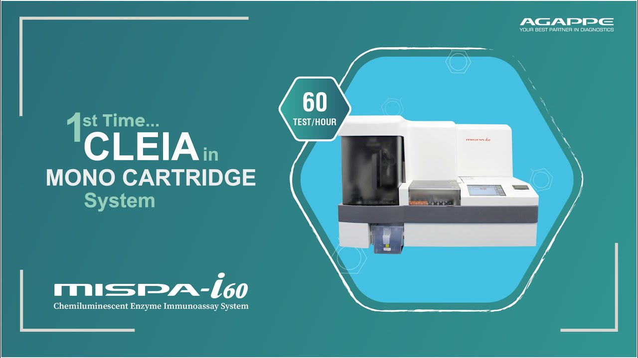 Mispa i60 - Fully Automated Chemiluminescence Enzyme Immunoassay ...