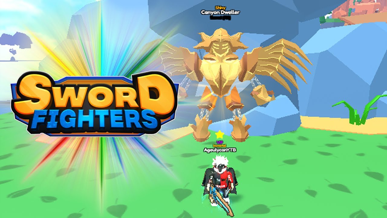 NOVO PET DA NOITE SHINY !!! MUITO FORTE ! Sword Fighters Simulator ...