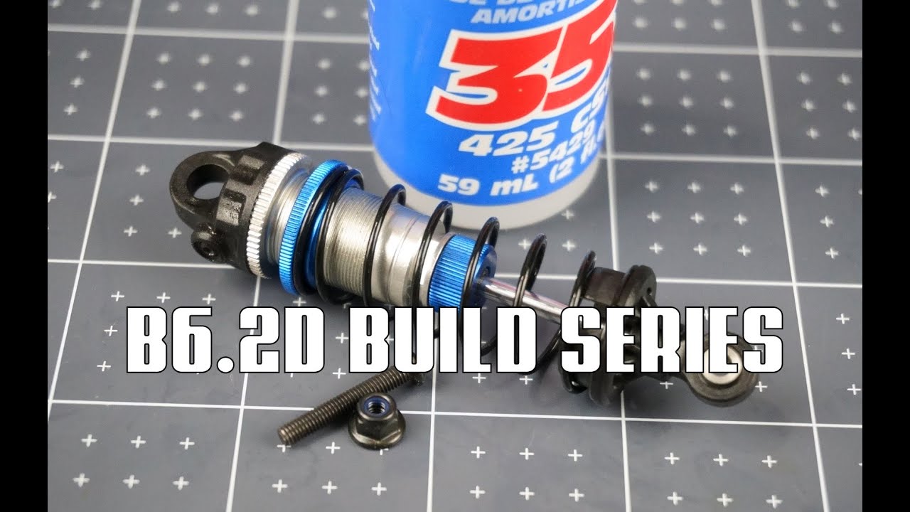 Team Associated B6.2d build series - Building the V2 Shocks - YouTube