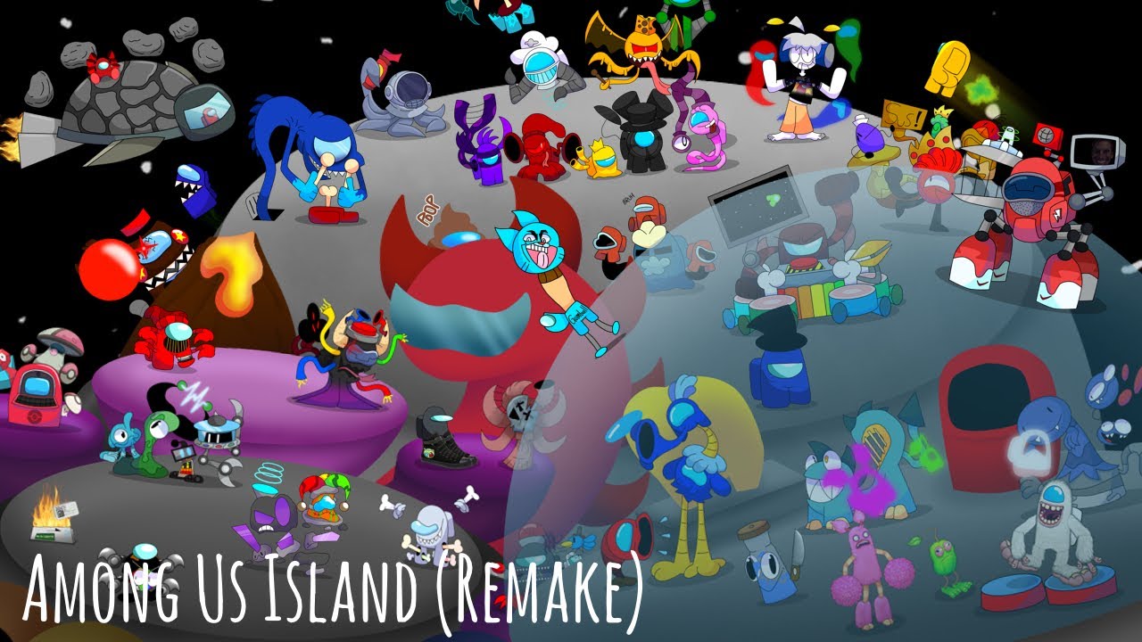 Among Us Island (Remake) (ft. everyone) - YouTube
