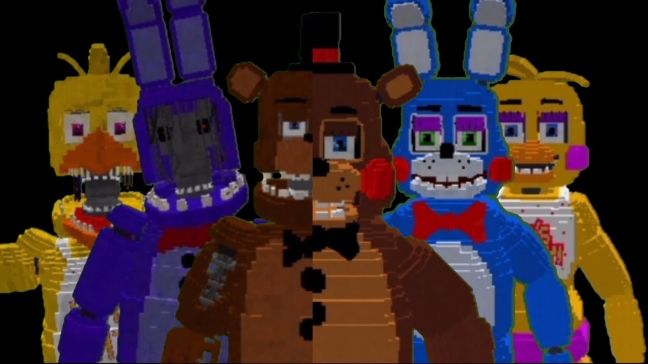 FNaF 2 mod Minecraft Bedrock - YouTube