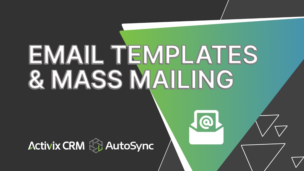 Template Editor & Mass Mailing | Modules - YouTube