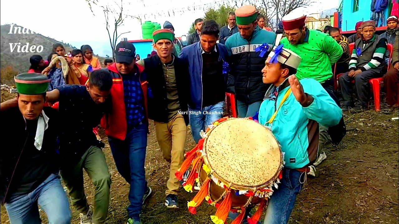 #Jaunsari #uttrakhand # culture Jaunsari wonderful dance - YouTube