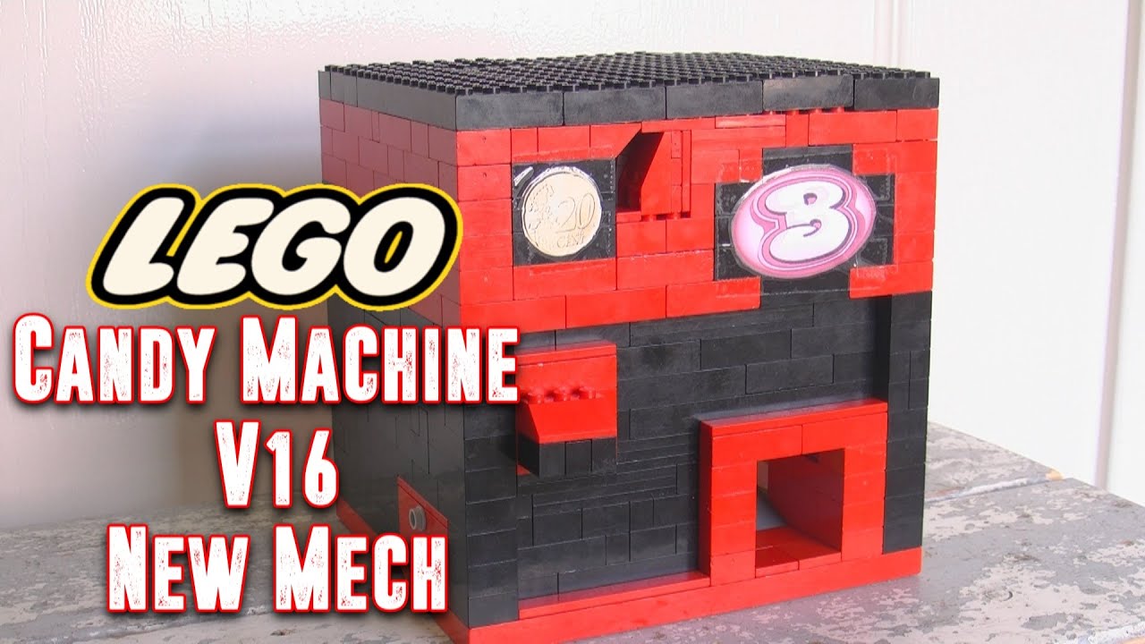 Lego - Candy Machine V16 *NEW MECH* - YouTube