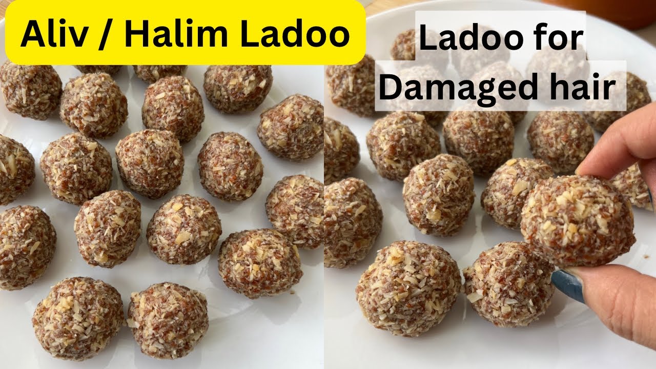 How to make Aliv ladoo | protein ladoo recipe Halim ladoo benefits ...
