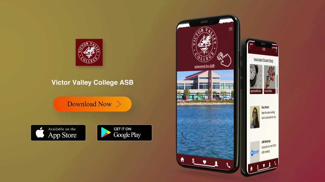Victor Valley College introduces the VVC ASB App! - YouTube