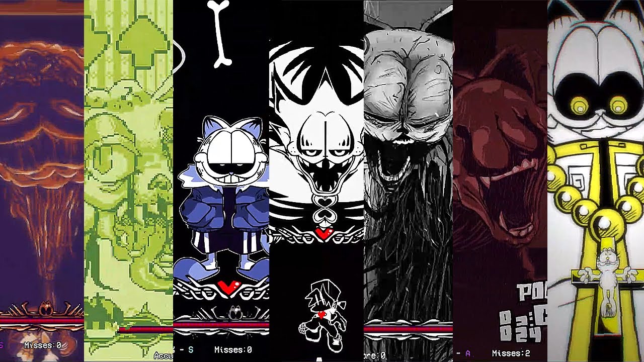 Friday Night Funkin' - VS Gorefield V2 [Garfield Gameboy'd/Creepypasta ...