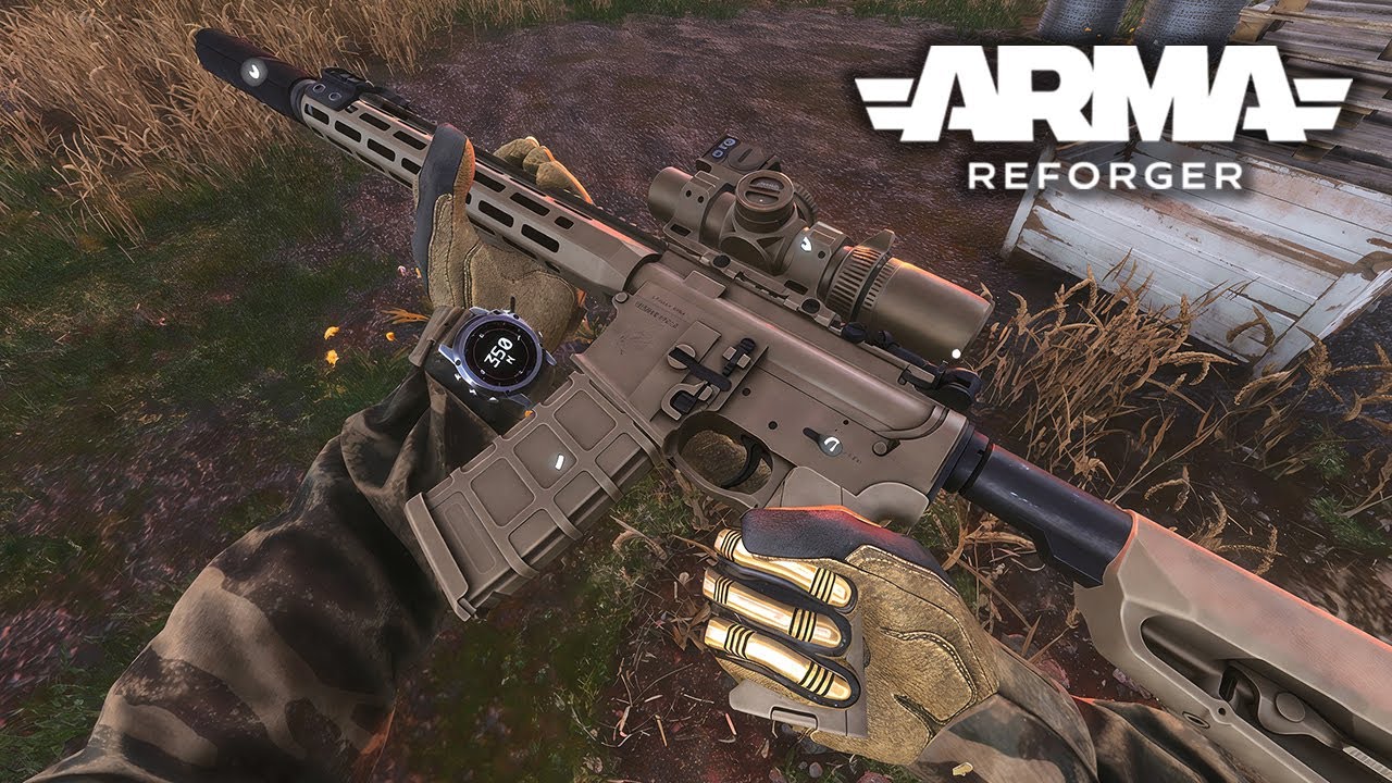 KAC KS-1 - Arma Reforger WCS Realism server NATO/RUS - YouTube