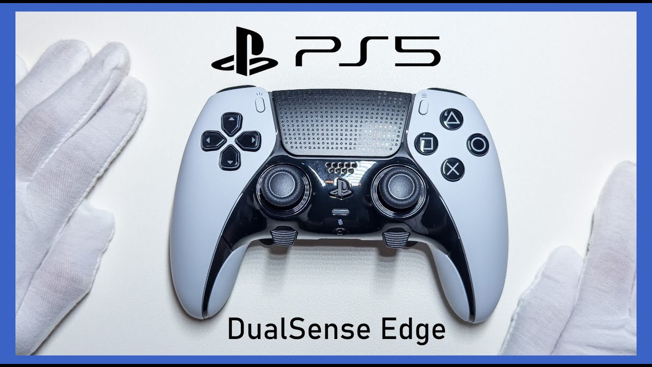 PS5 DualSense Edge Pro Controller Inspection + Test 4K HDR - YouTube