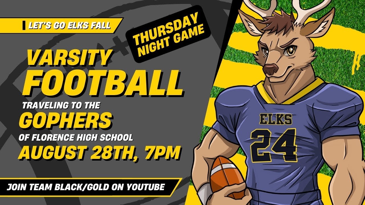 Football | Travel to Florence (Gophers) - 8/28/2025 at 7:00pm - YouTube