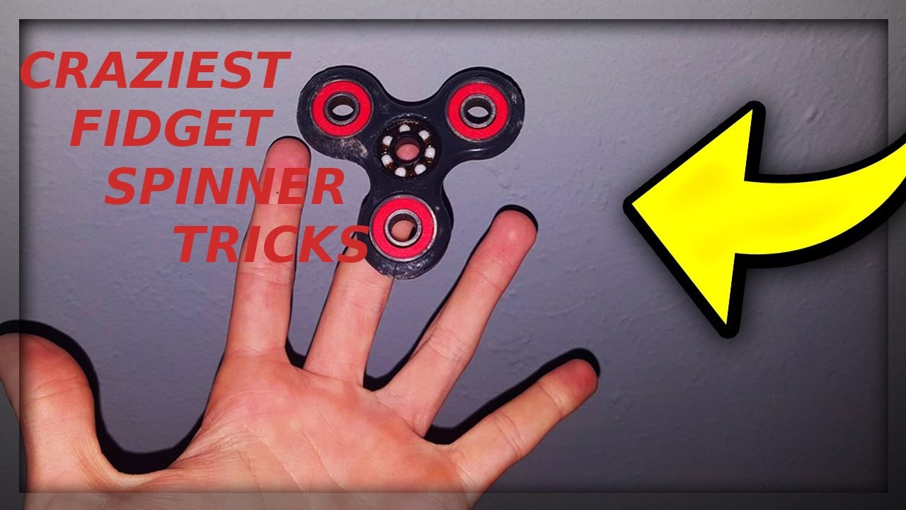 THE TOP 8 CRAZIEST FIDGET SPINNER TRICKS!?! - YouTube