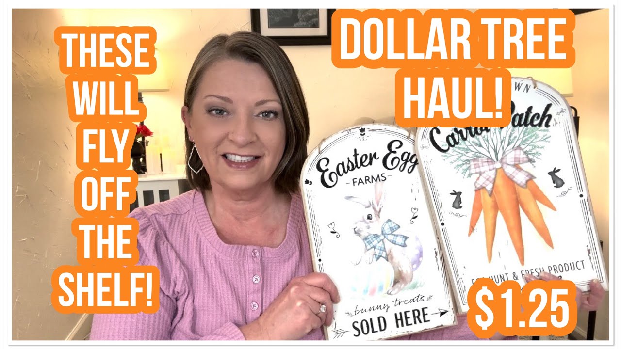 DOLLAR TREE HAUL | THESE WILL FLY OFF THE SHELF | $1.25 | WOW | THE DT ...