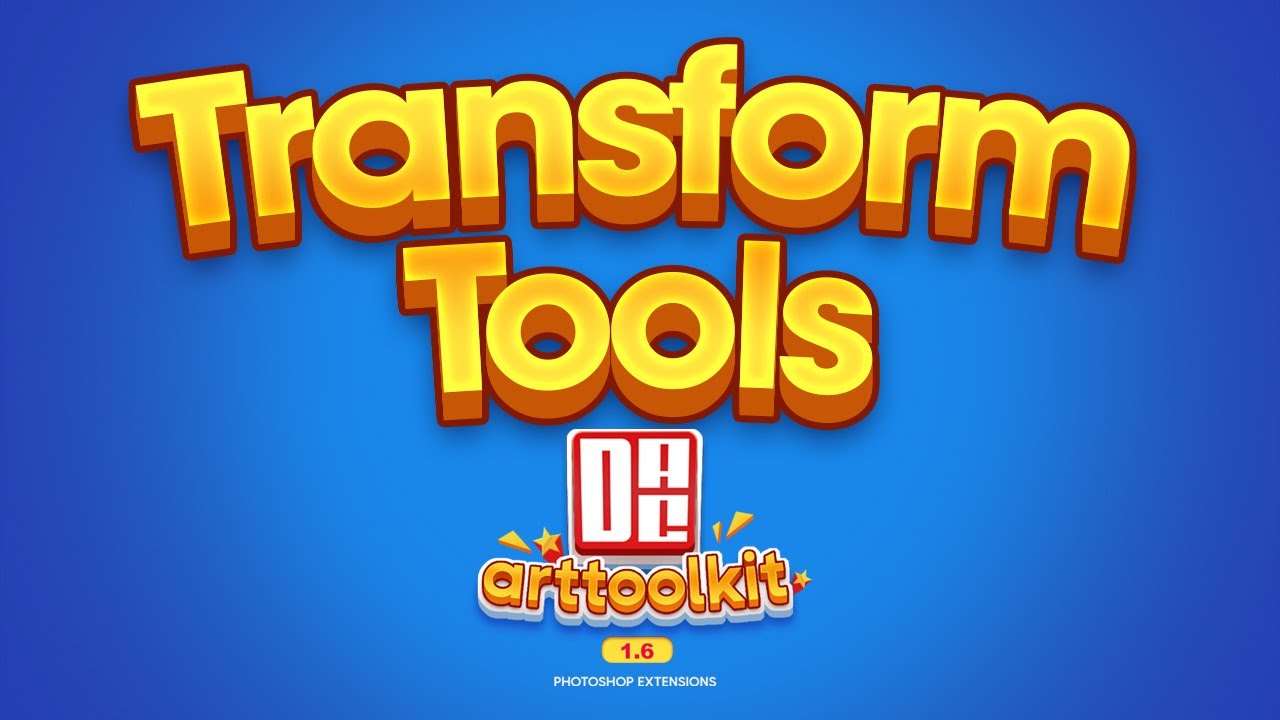 DAC Arttoolkit 1.6 - Transform Tools - Photoshop Extension - YouTube