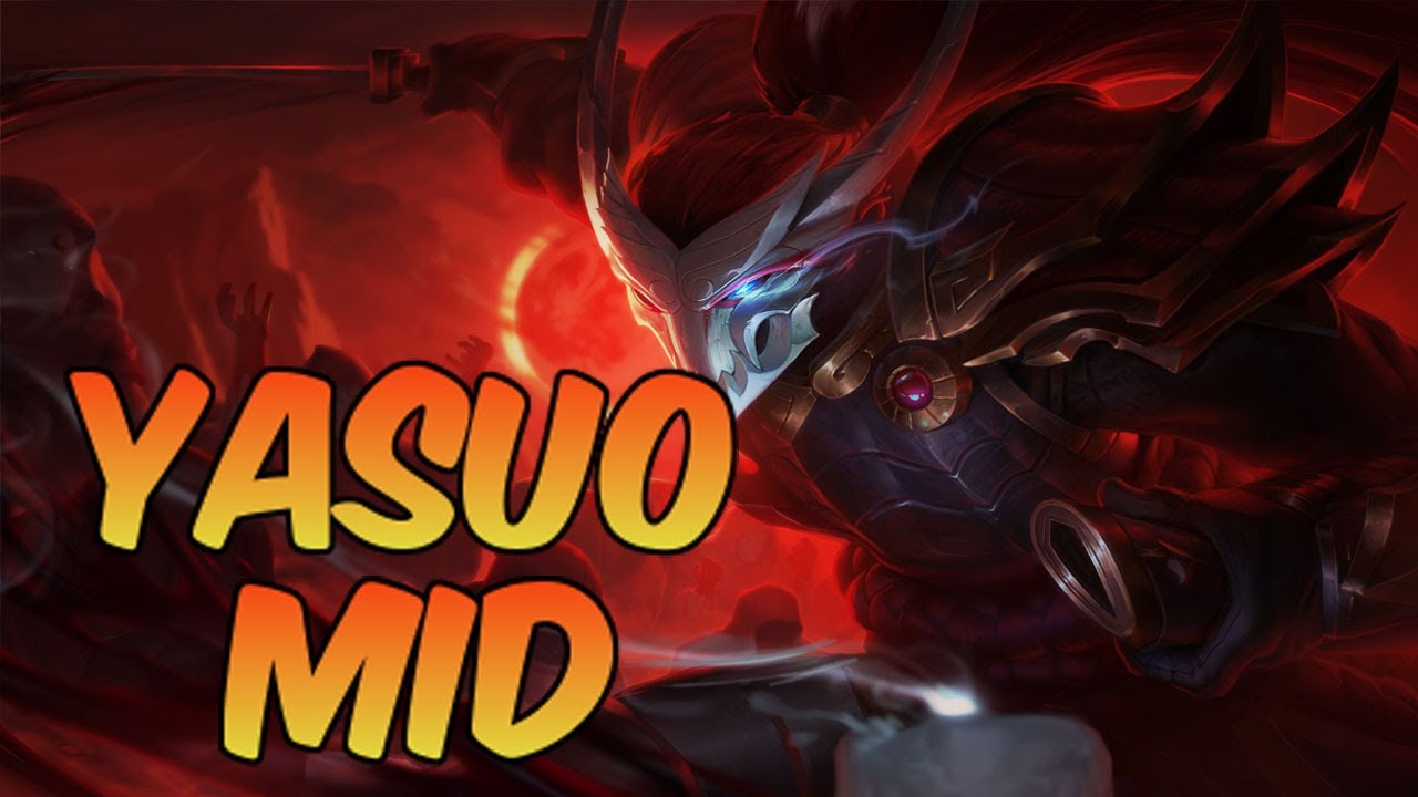 League of Legends Moj Novi Skin Blood Moon Yasuo Mid Carry !Tezak game ...
