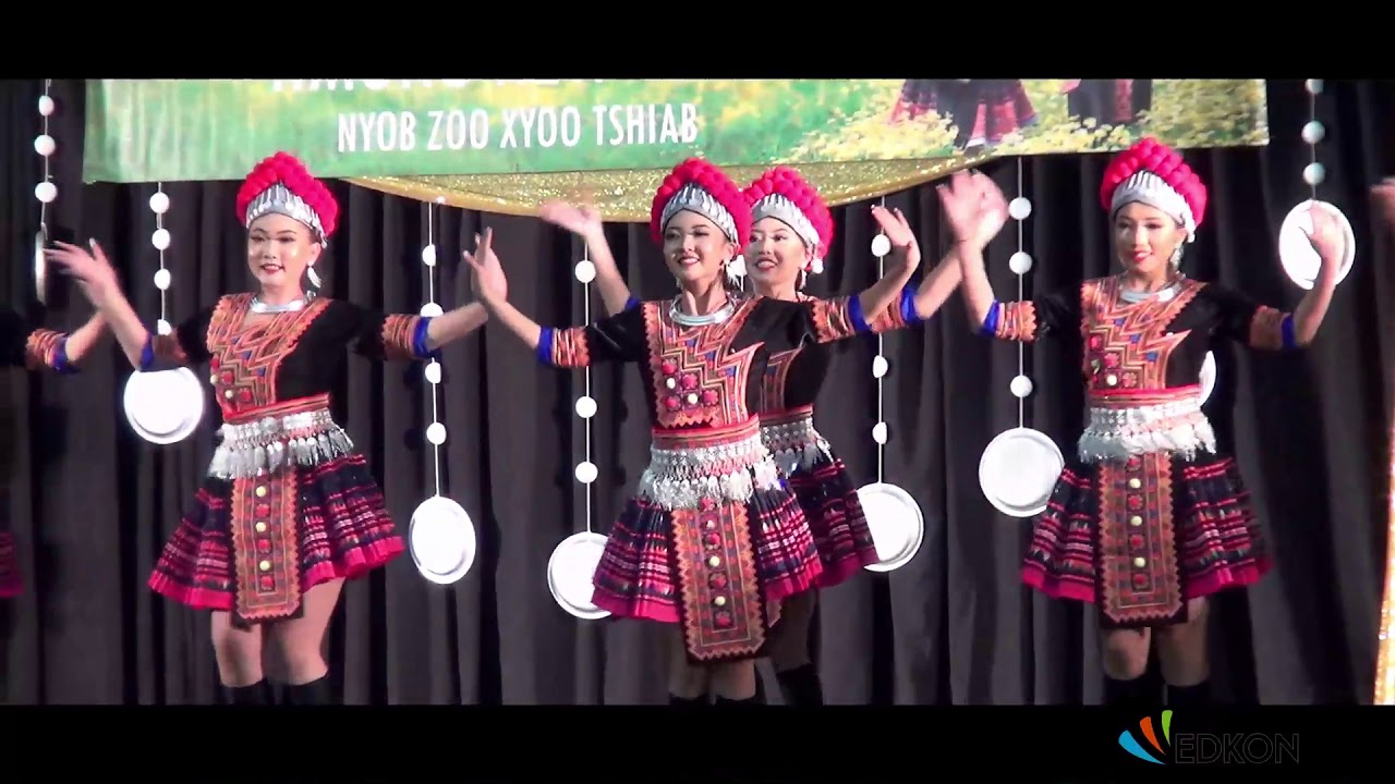 Stockton Hmong New Year 2019-2020 Dance Comp Rnd 1: Ntxhais Tsim Koob ...
