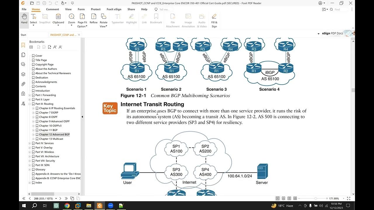 CCNP Enterprise (ENCOR)- Chapter 12. Advanced BGP - Part1 - YouTube