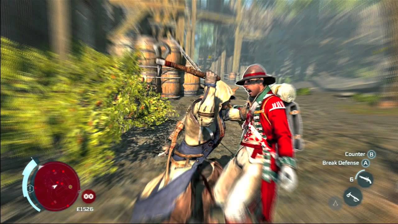 Assassin's Creed 3: Fort Gameplay - YouTube