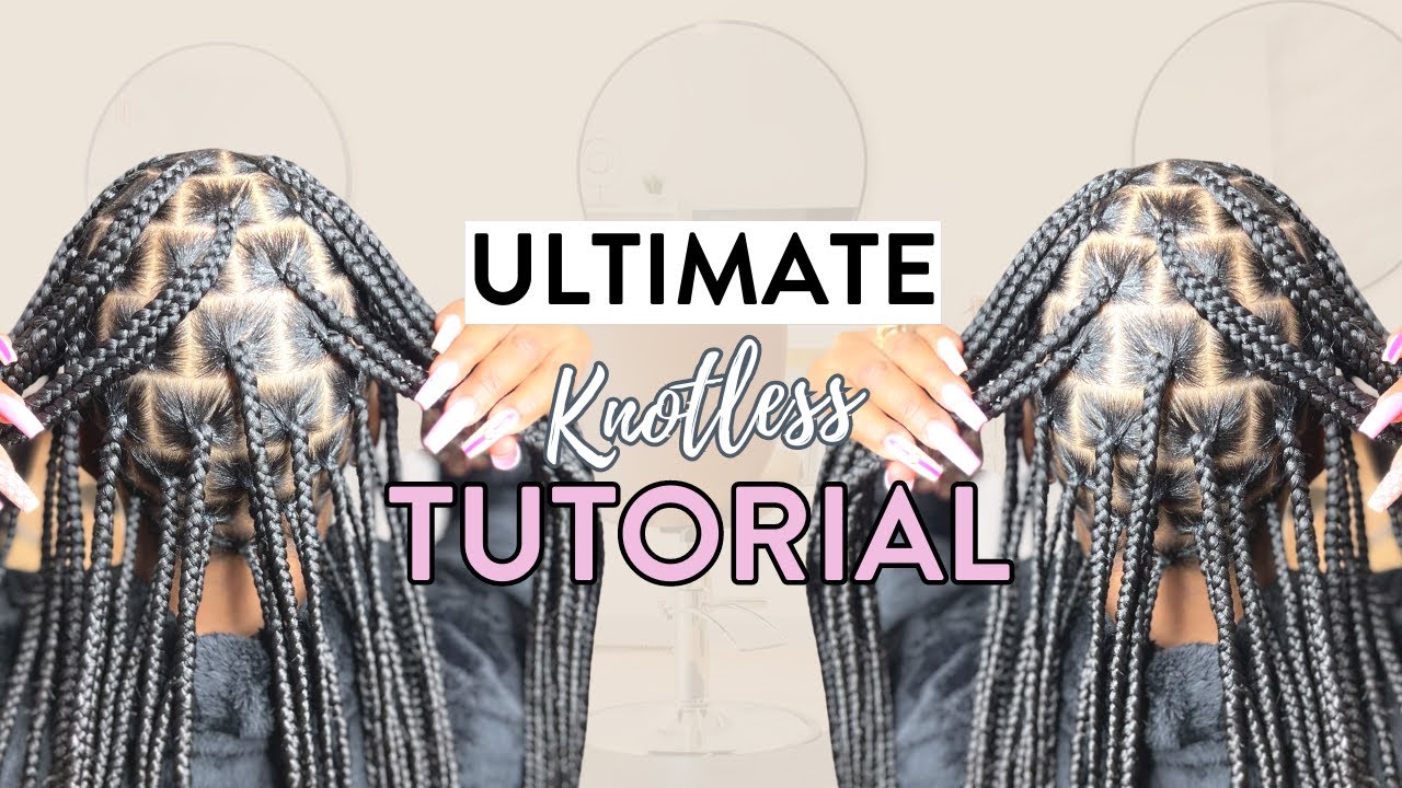 How to do Knotless Braids 5 DIFFERENT WAYS! | BEGINNER FRIENDLY! - YouTube