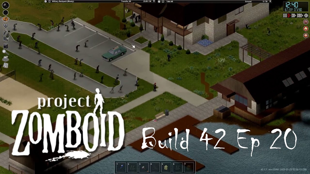 Project Zomboid Build 42 Ep 20 | A water treatment plant & a hotel ...