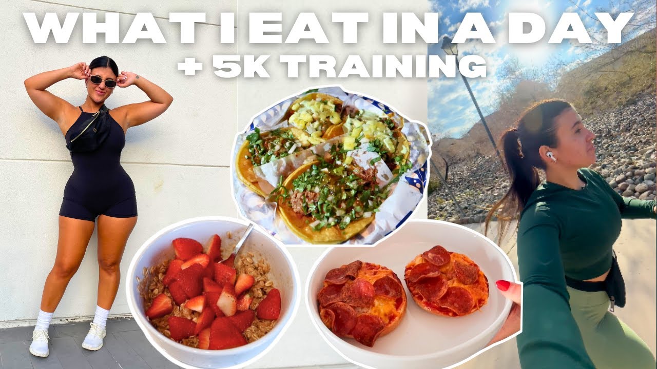 What I Eat in a Day | Training for My 5K Run + Nutrition for Runners ...