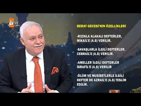 Nihat Hatipoğlu - Berat Kandili Sohbetinden Güzel Bir Kesit