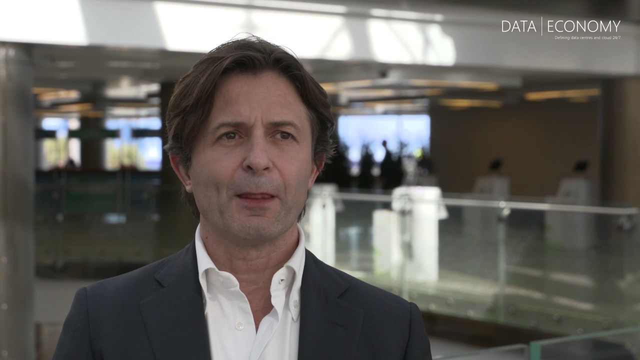 Interview with Vertiv EMEA President Giordano Albertazzi at Datacloud ...