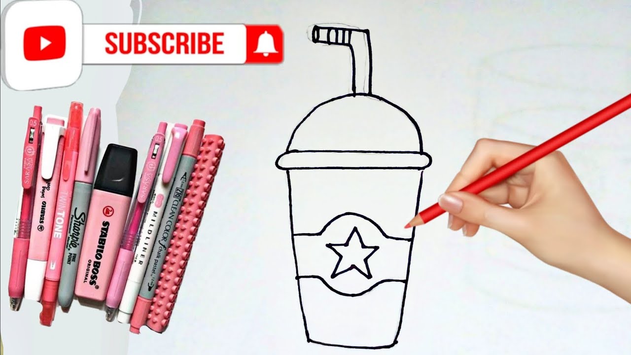How to draw bottle, Juice pepsi drawing for kids - YouTube