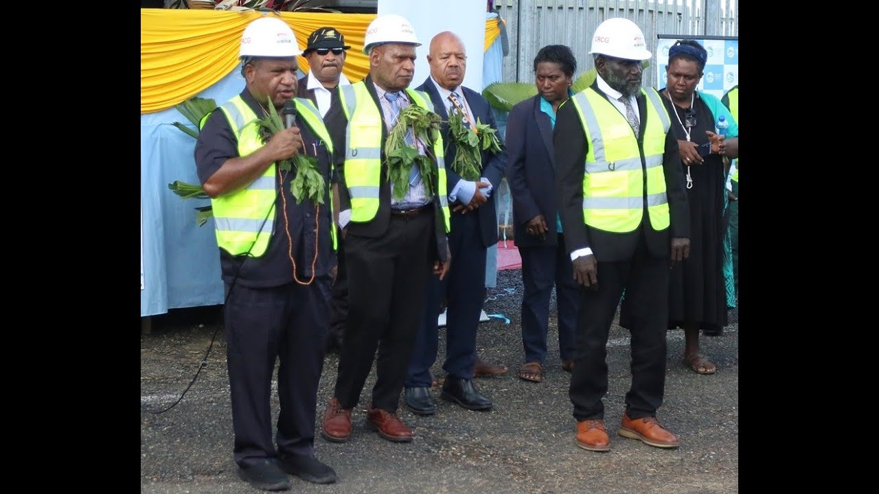 PNG at 50 🇵🇬 | PM Marape Launches New Aropa Airport Terminal and ...
