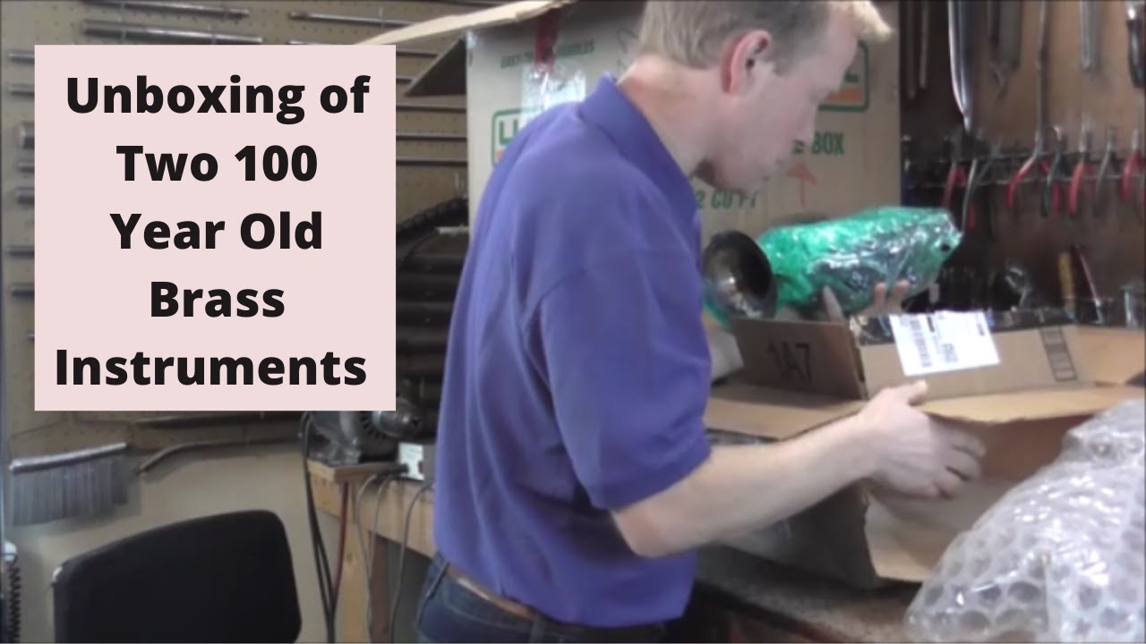 UNBOXING of Two 100 Year Old Instruments - YouTube
