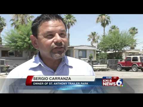 Challenging Living Conditions in Local Trailer Park - YouTube