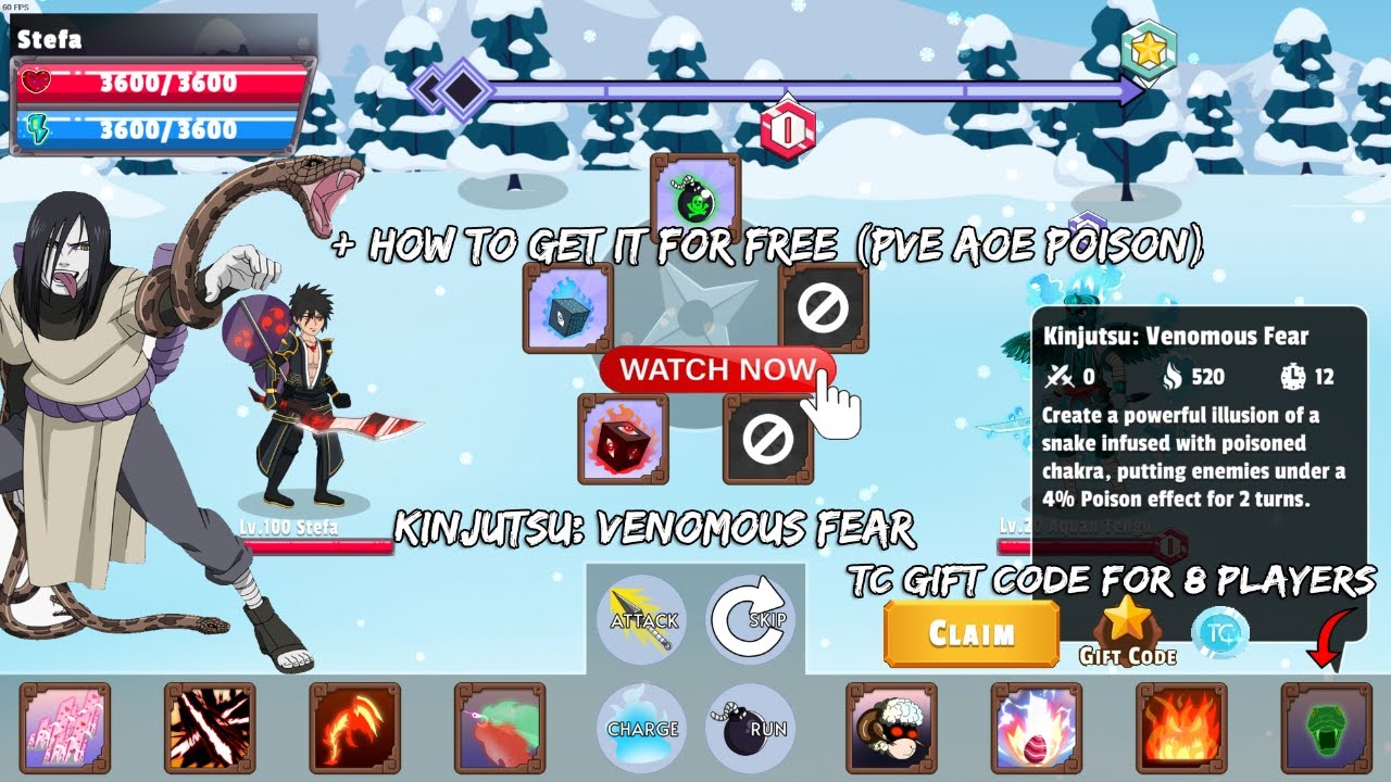 Tenno - Kinjutsu: Venomous Fear Preview + How to get it for FREE + TC ...