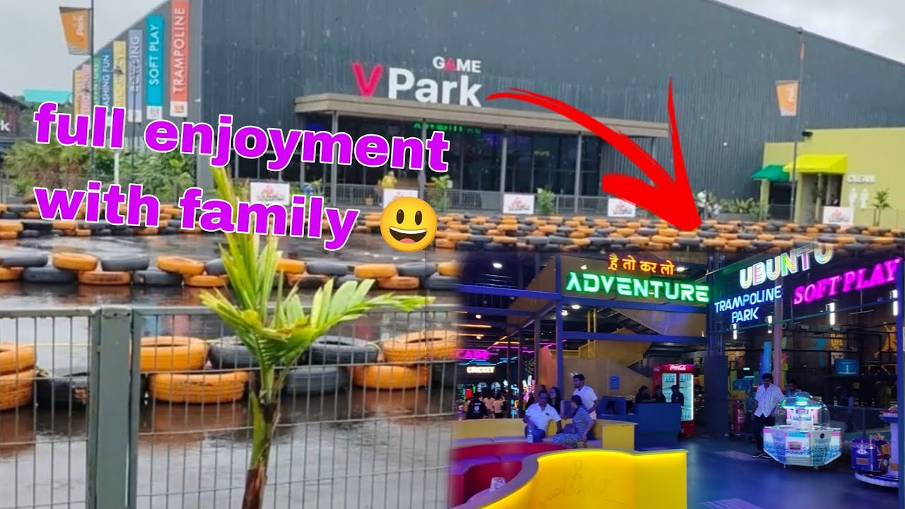 V Park🏞️ Full enjoyment with family - YouTube