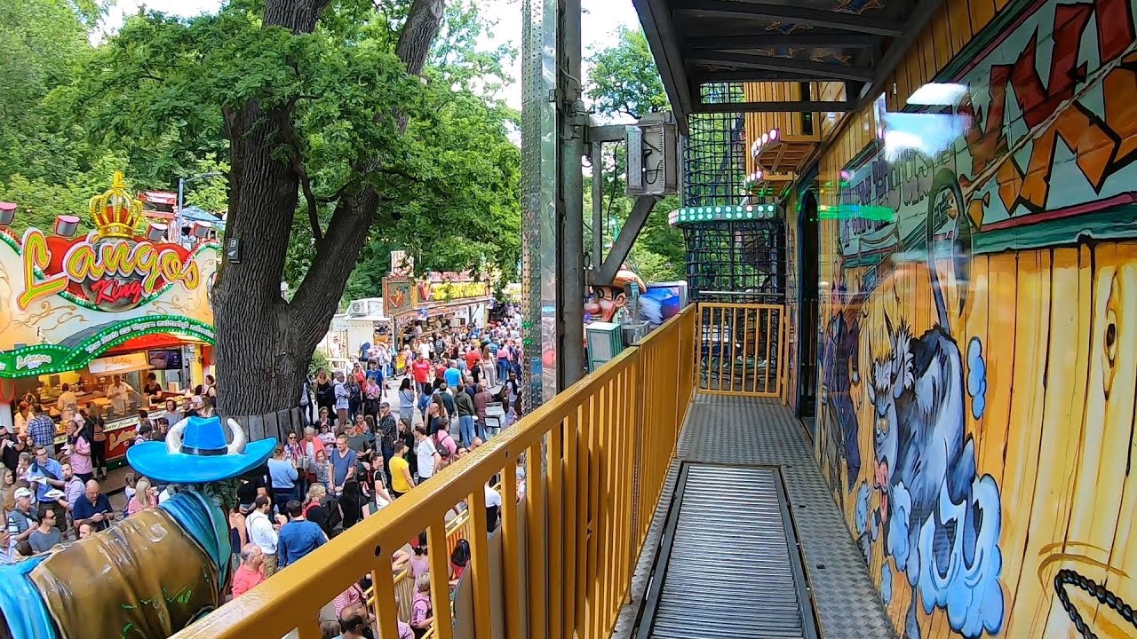 Fuzzys Lachsaloon Walkthrough Erlangen Bergkirchweih 2022 - YouTube