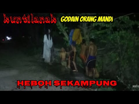 KUNTILANAK PALING BERUNTUNG❓prank bocil bocil mandi outo bugil :studio prank hantu