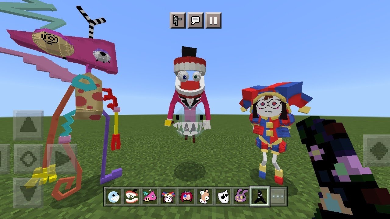 The Amazing Digital Circus MOD for Minecraft PE BE - YouTube